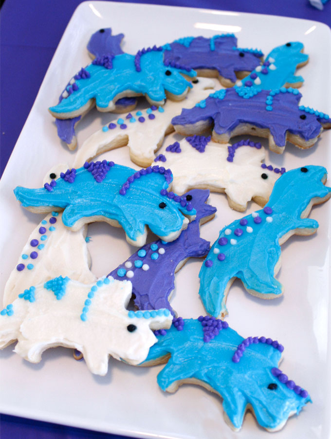 Dinosaur Sugar Cookies - Two Sisters